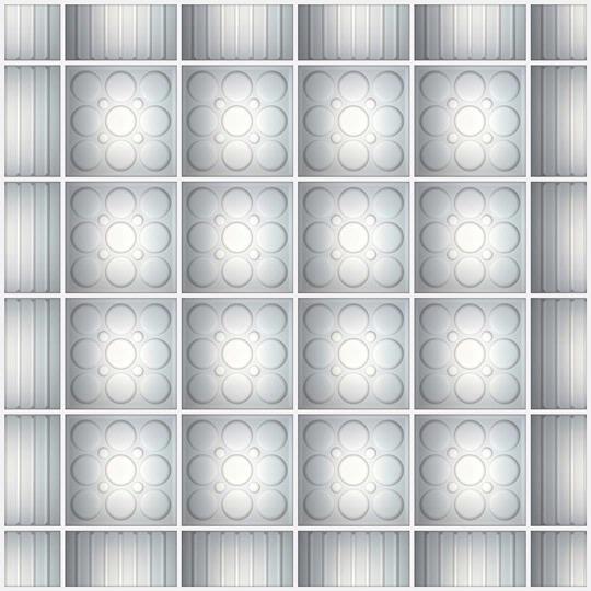 Roman Circle Translucent Ceiling Tiles